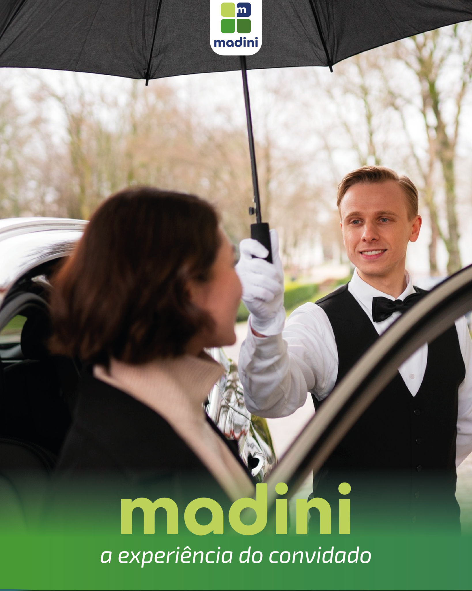 Madini, a experiência do convidado - Madini Estacionamentos