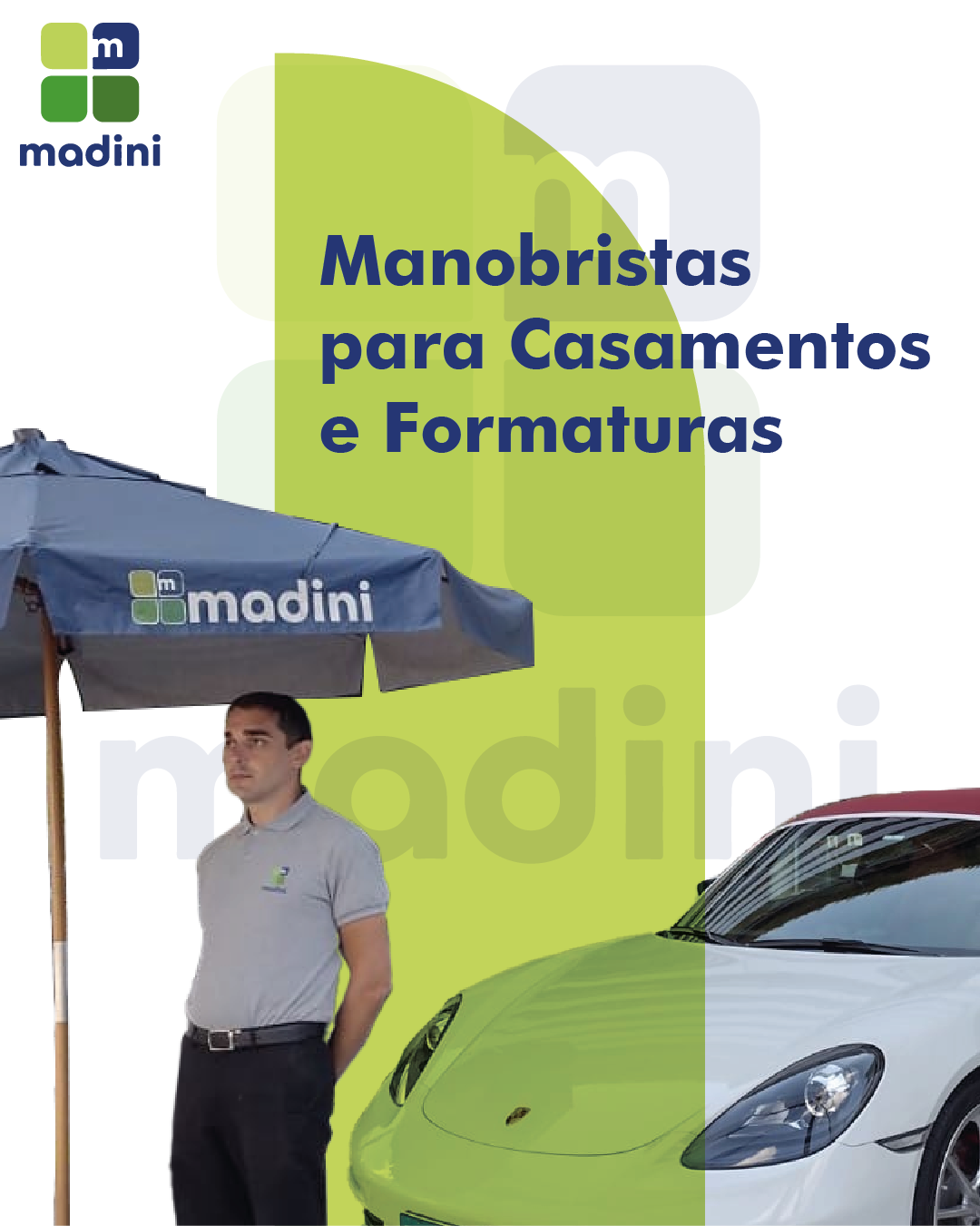 Manobristas para Casamentos e Formaturas - Madini Estacionamentos